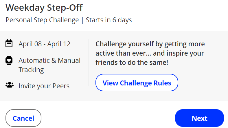 How to create a Step Challenge? – Cigna