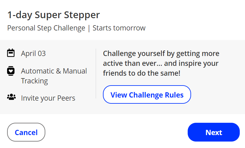 How to create a Step Challenge? – Cigna