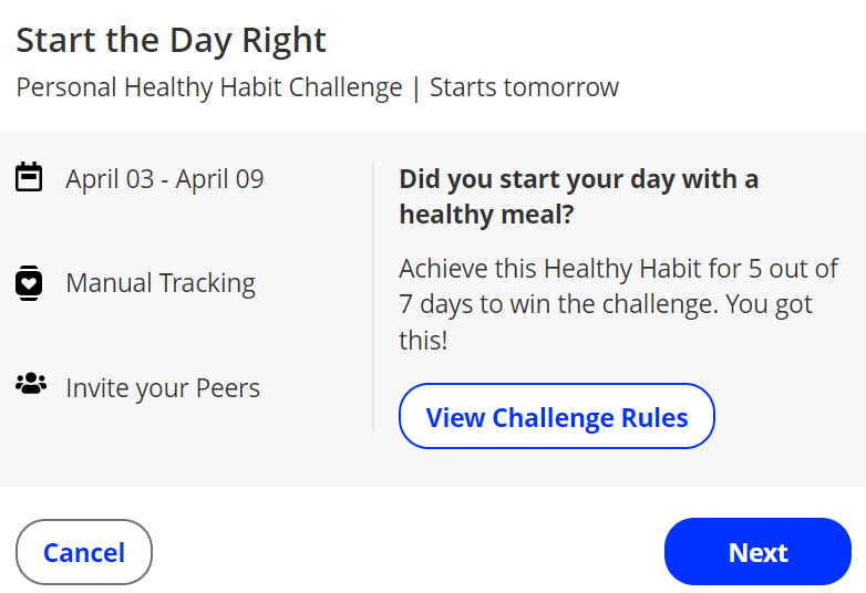 How to Create a Healthy Habit Challenge? – Cigna